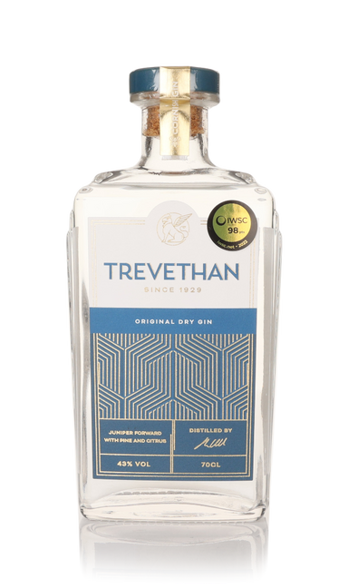 Trevethan Cornish Dry Gin 70cl | Master Of Malt