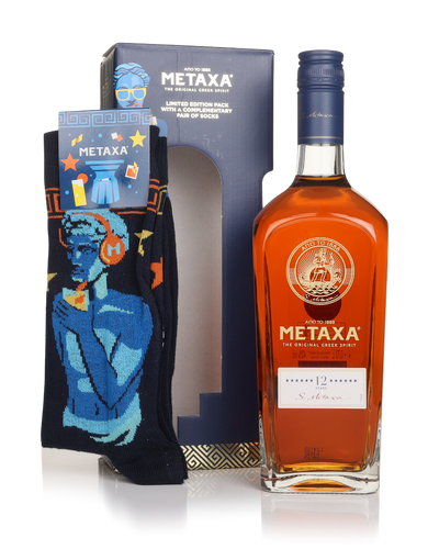 Metaxa 12 Stars Gift Set with Socks 70cl | Master Of Malt