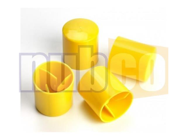 STEEL FENCE PICKET SAFETY CAPS 100PK - Nubco