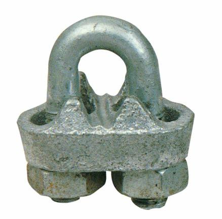 25MM GAL WIRE ROPE GRIPS - Nubco