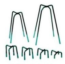 100MM PLASTIC TIPPED WIRE BAR CHAIR 100PK - Nubco