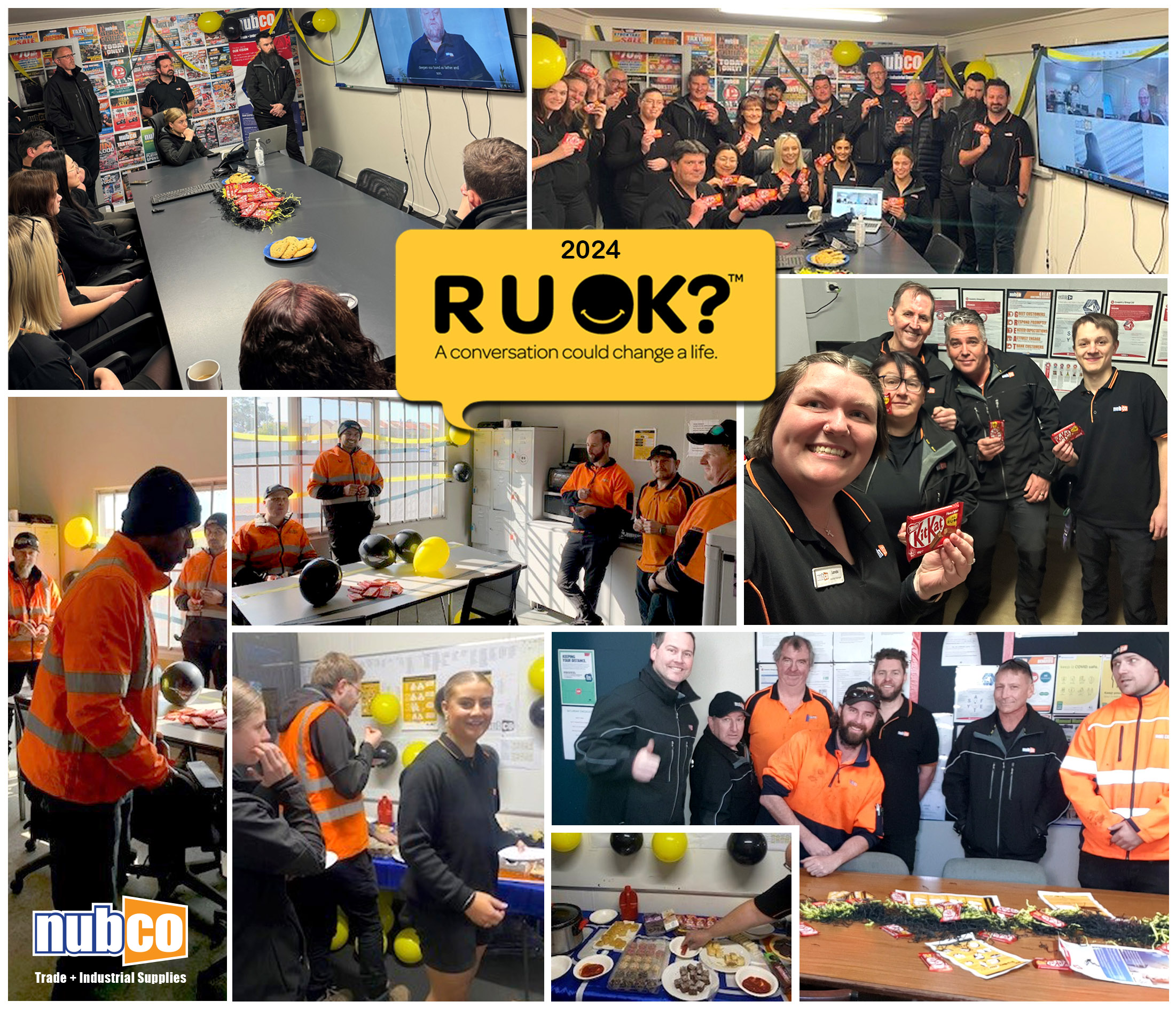 Proud to celebrate R U OK? day - Nubco