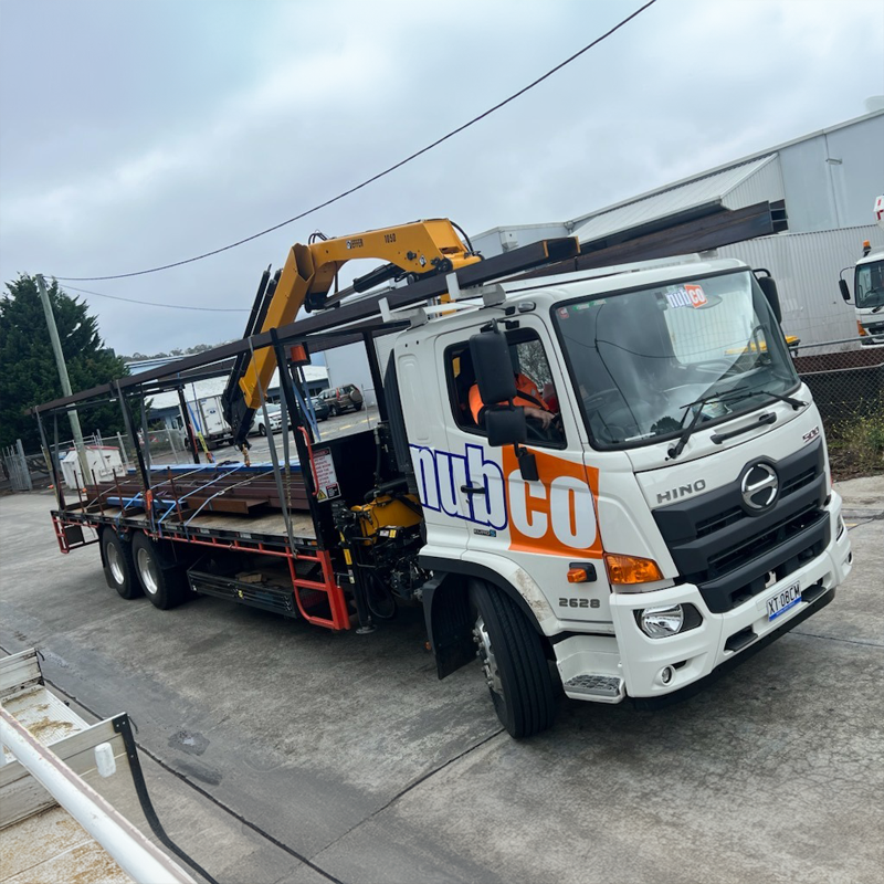 Steel & reinforcing straight to where you need it! - Nubco