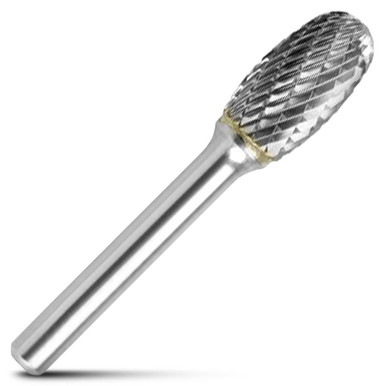 Bordo 6400-95161 3/8" x 5/8" 1/4" Shank Tungsten Carbide SE-3 Oval ...