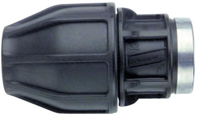 POLY PRESSURE PIPE END CONNECTOR 40MM FI - Nubco