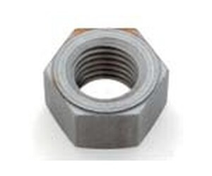 M12 (12MM) BLK HEX LOCK (JAM) NUT - Nubco