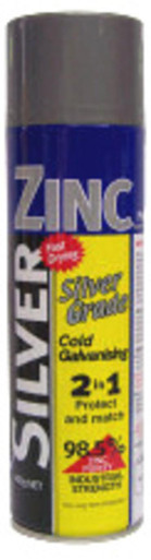 SILVER ZINC 2 IN 1 COLD GALVANISING 400G - Nubco