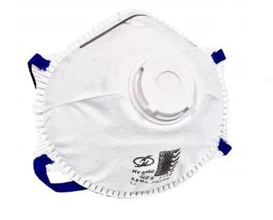 10PK P2 MASK CONICAL WITH VALVE - Nubco