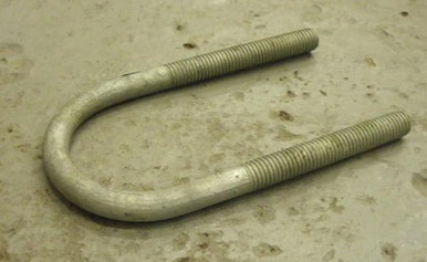 49X115MM M10 THREAD 40NB GAL U BOLT - Nubco