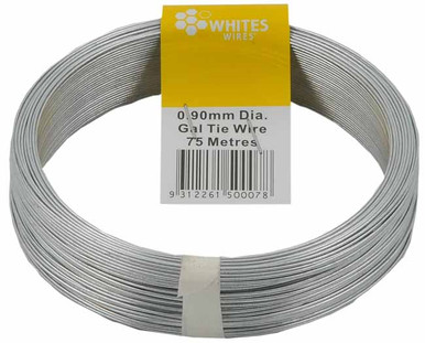 0.9MM X 75M GAL TIE WIRE YELLOW - Nubco