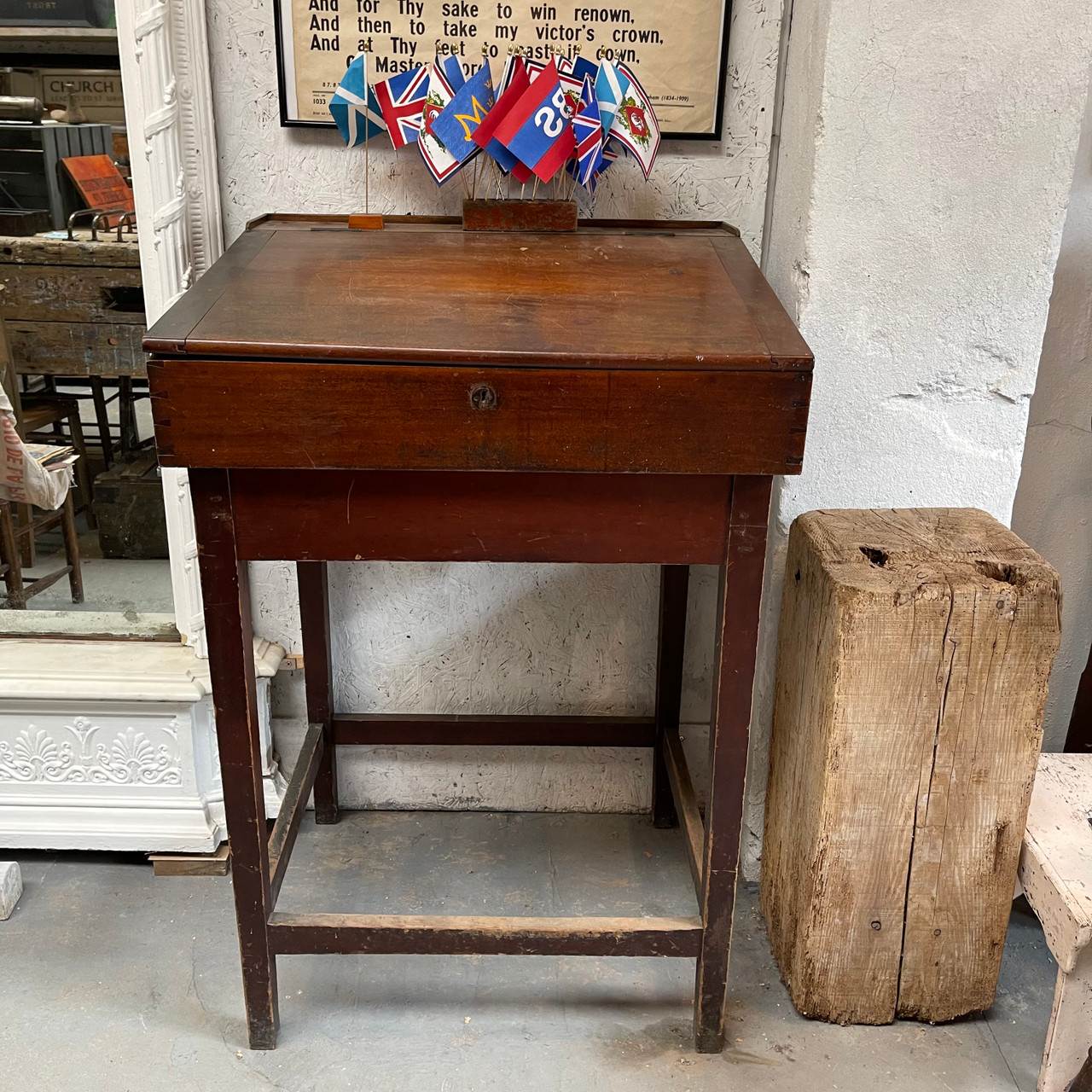 **SOLD OUT ** Vintage standing desk originally from Paisley Observatory ...