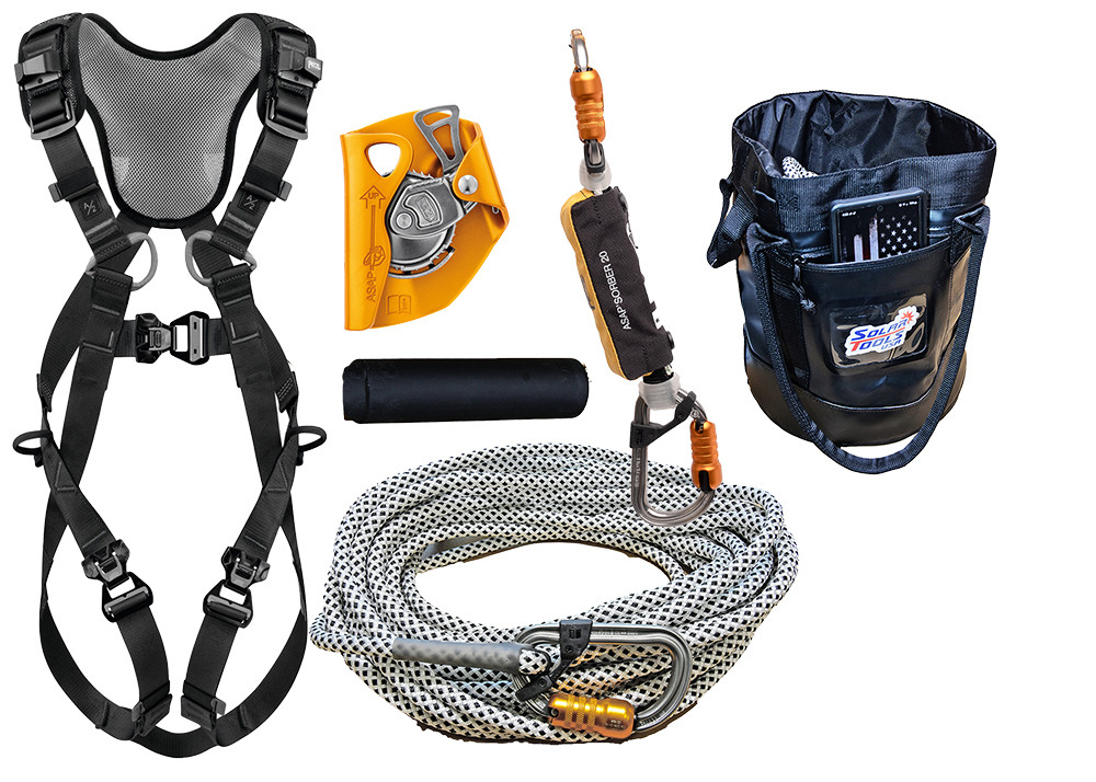Solar Install Fall Protection Kit (Petzl)