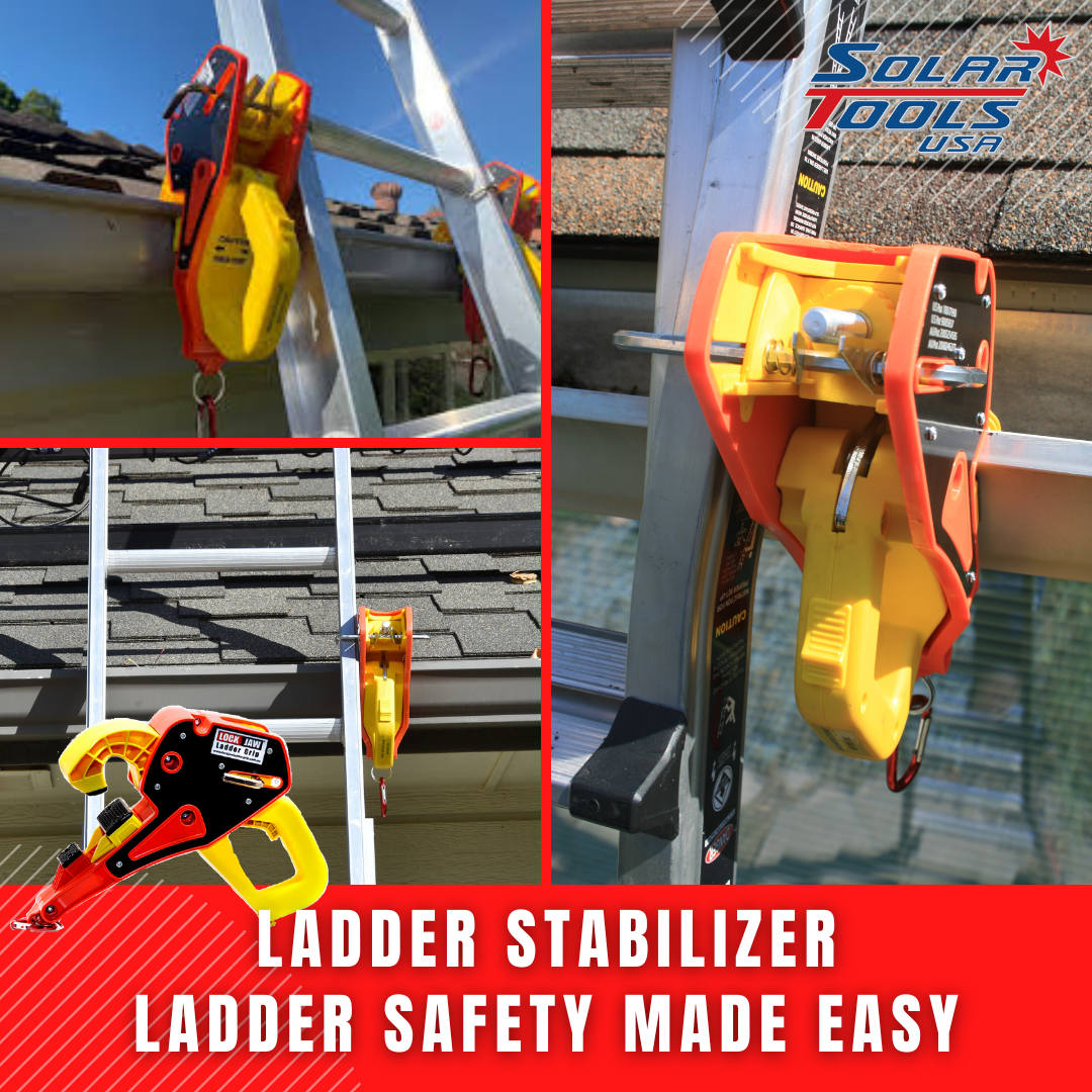 Rooftop ladder safety can be a breeze with this tool - Solar Tools USA