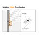 Schluter Rema Magnetic Tile Access Panel System