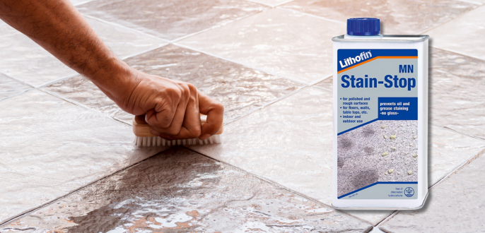 Product Feature: Lithofin MN Stain-Stop - Tile Fix Direct