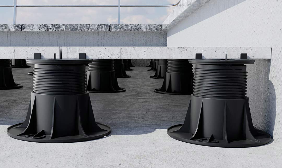 Mapei Paving Pedestal System: Self-Levelling & Fixed Heads in One ...