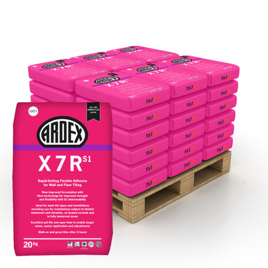 Ardex X7 R Rapid Set Tile Adhesive | Full & Half Pallets | TileFixDirect