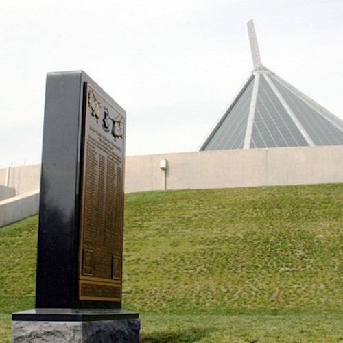 Bronze Memorial - USMC Quantico VA - Athena Garden