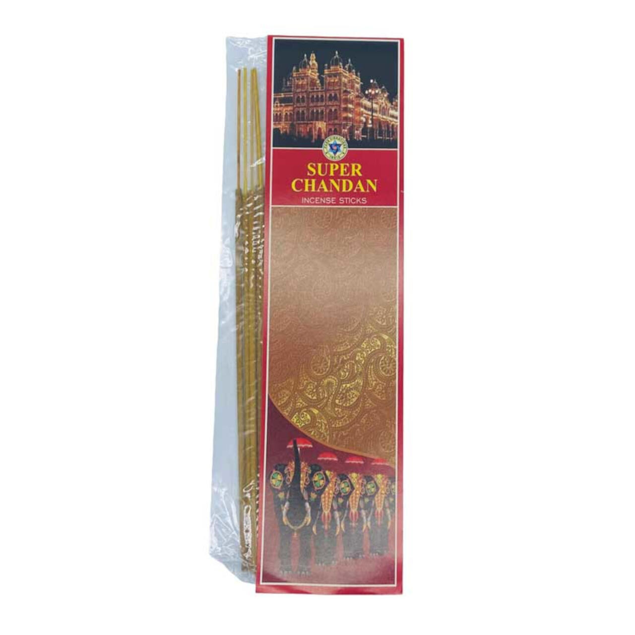 Super Chandan Incense Sticks Pure Vibrations 20 pack - The Ancient Sage