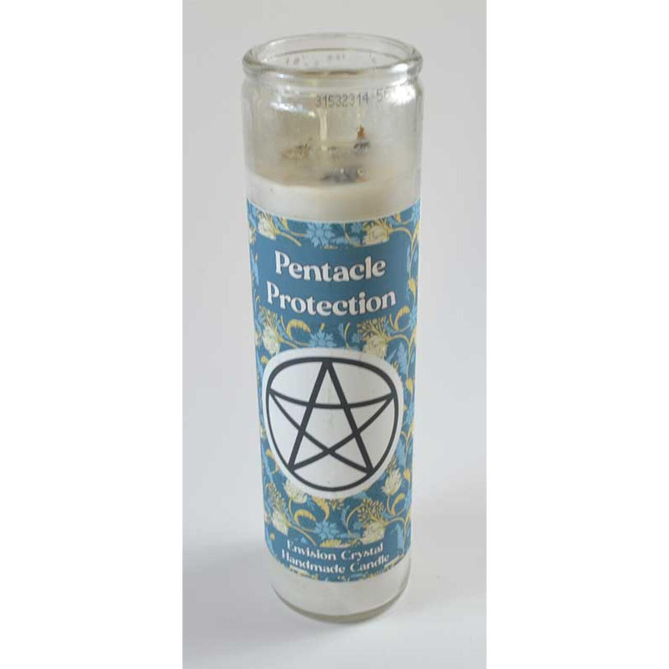 Pentacle Protection Aromatic Jar Candle - The Ancient Sage