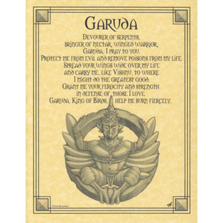 Garuda Poster - The Ancient Sage Metaphysical Supply Store