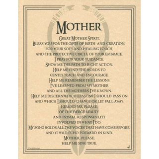 Great Mother Spirit Poster - The Ancient Sage Spiritual Store