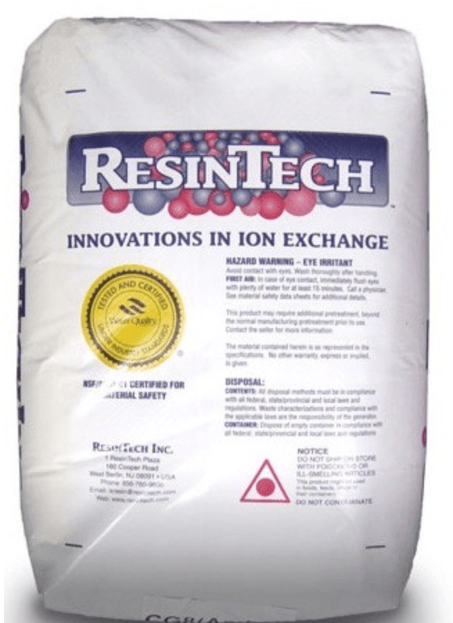 ResinTech Short Path Cation Water Softener Resin (1 Cubic Ft ...
