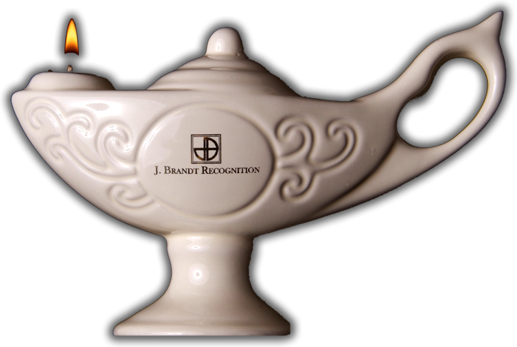 Large Ivory Nursing Lamp - J Brandt Recognition