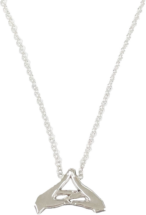 Necklace Throw what you know hand sign - J Brandt Recognition