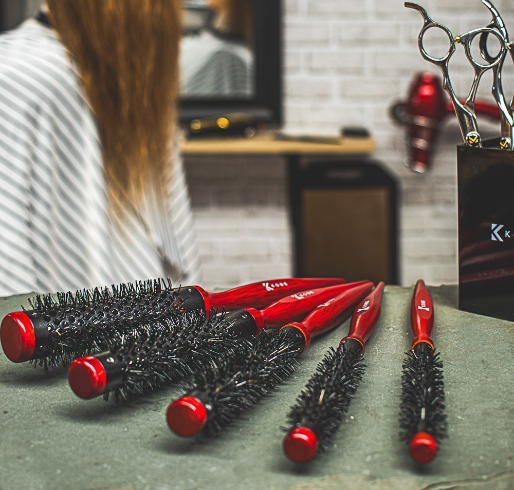 Kobe Red Wood Ionic Brushes | Coolblades