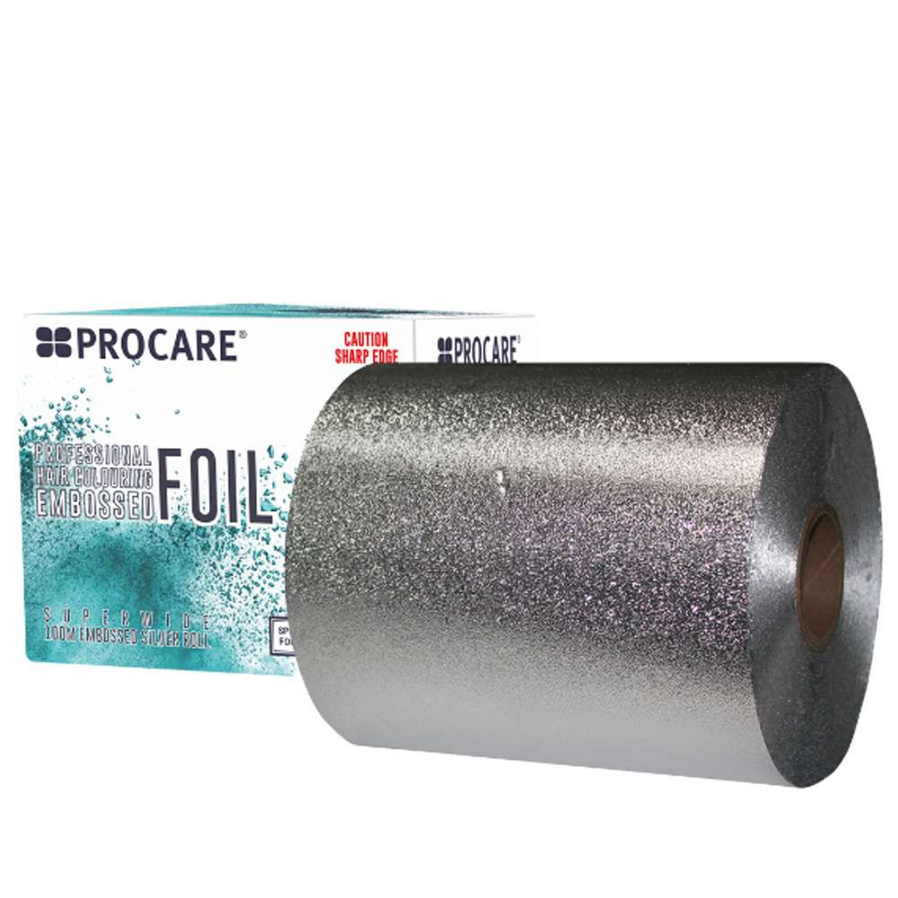 Procare Superwide Silver Embossed Roll | Coolblades