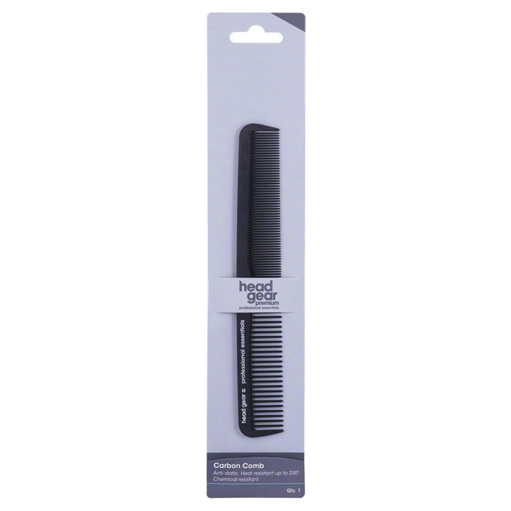 Head-Gear Abs Combs Black no 5 Dressing Comb | Coolblades