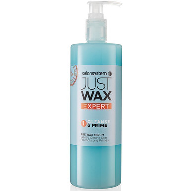 Salon System Just Wax Expert Cleanse & Prime | Coolblades