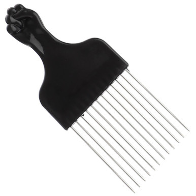 Kobe Fist Metal-Prong Afro Comb | Coolblades