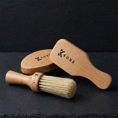 Kobe Light Barber Brush Set | Coolblades