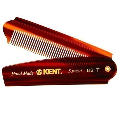 Kent 82T Handmade Folding Pocket Comb (190 mm) | Coolblades