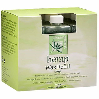 Clean + Easy Hemp Wax Refills Large | Coolblades