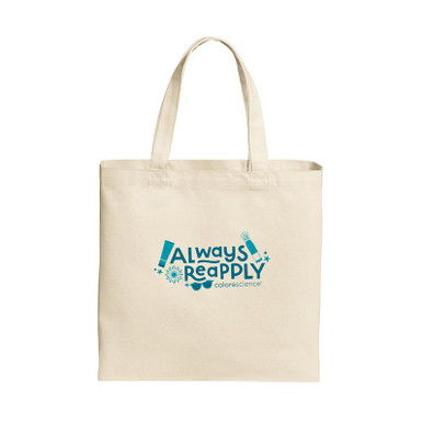 Always Reapply Port Authority Cotton Canvas Tote