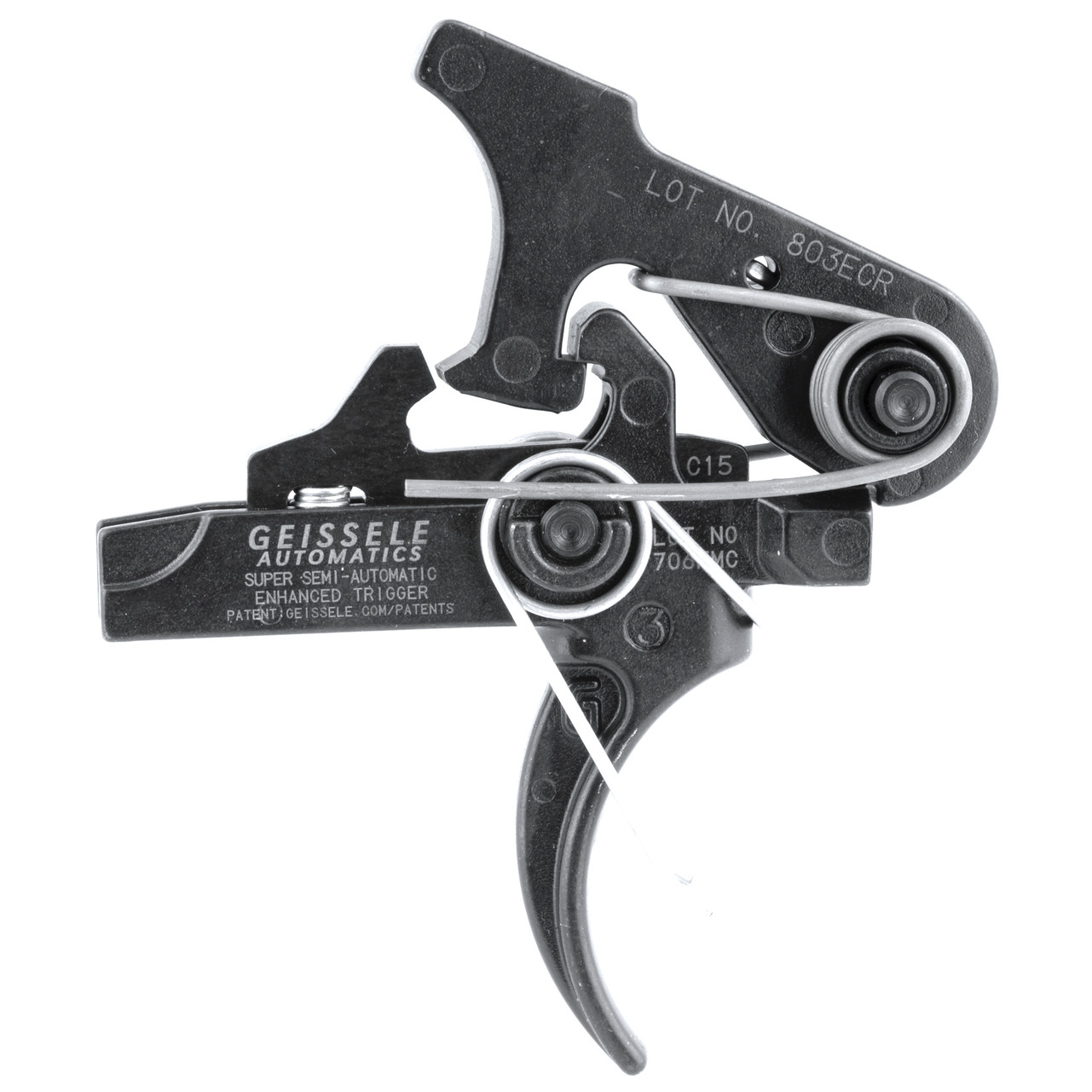 Geissele Automatics Super Semi-Auto Enhanced 2-Stage AR Trigger (SSA-E)