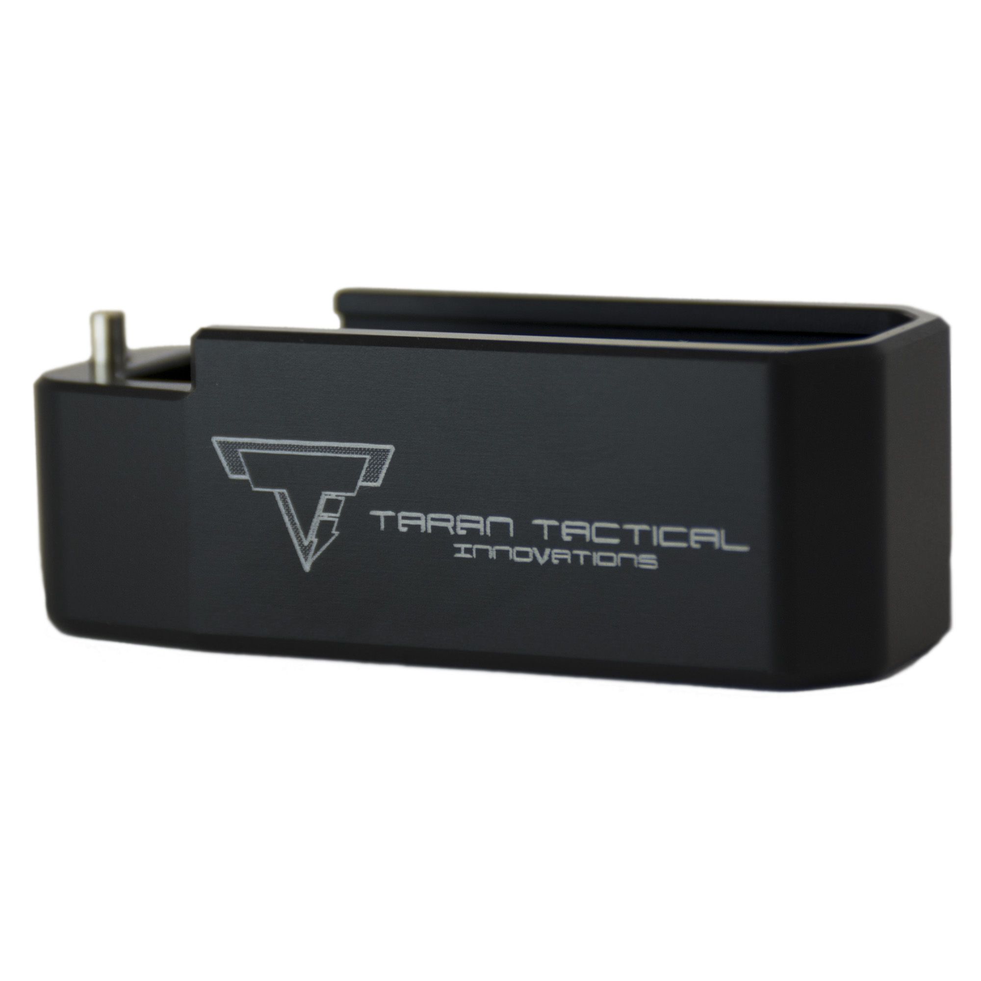 Taran Tactical Innovation AR-15 PMAG Base Pad Mag Extension (+5/6, Black)