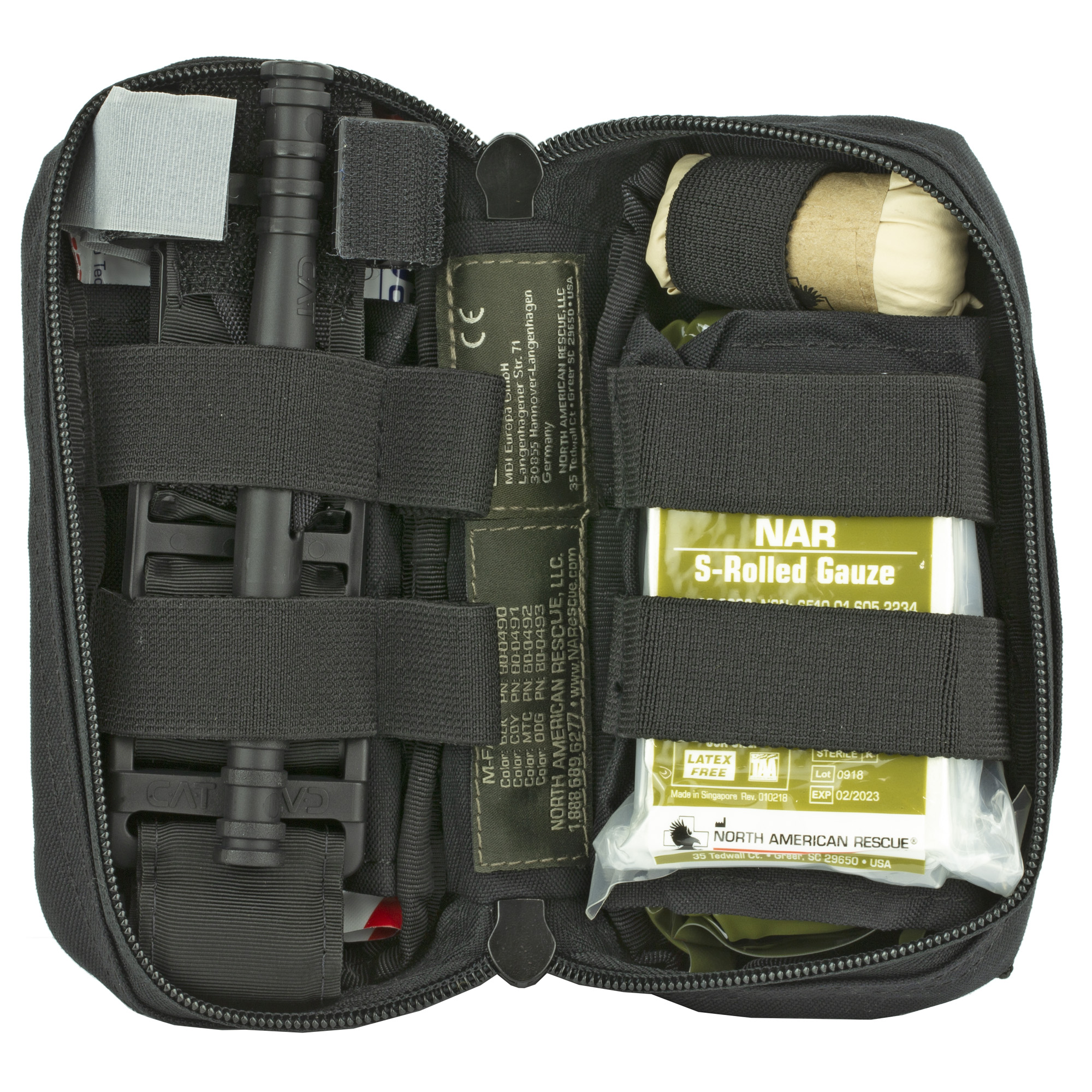 North American Rescue M-FAK Mini First Aid Kit (Black)
