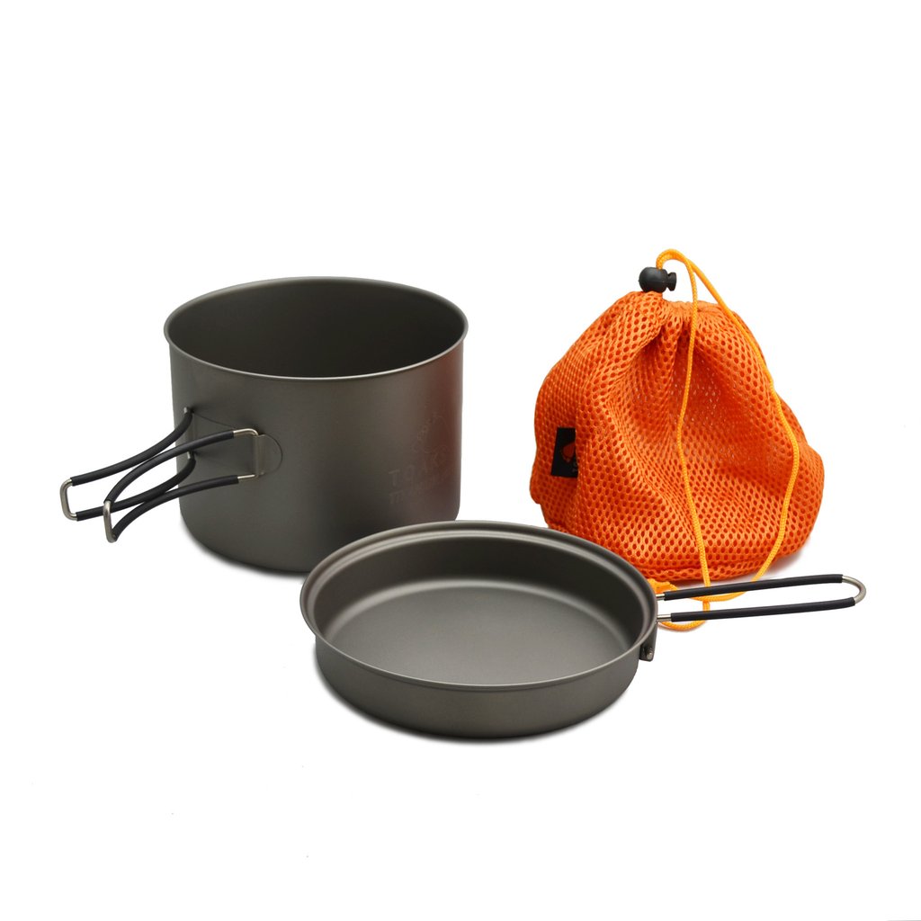 TOAKS TITANIUM 1600ML POT WITH PAN - MI-TAC