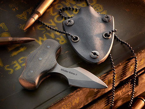 Winkler Knives WK II Push Dagger (Green Micarta) - MI-TAC