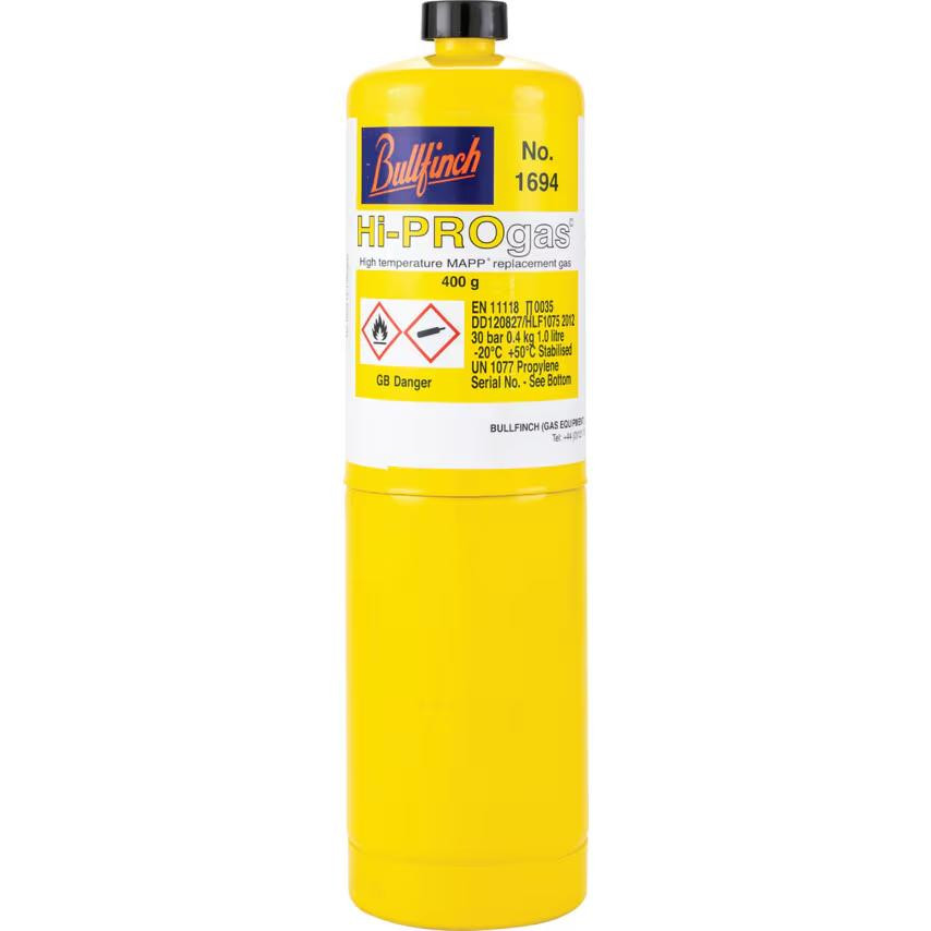 HI-PRO GAS CYLINDER 400G Welding Map Pro Gas Cylinder - Toolsure®