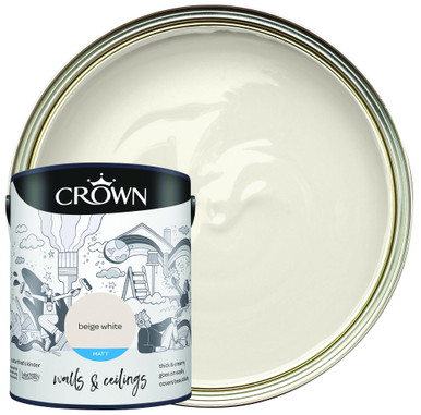 Crown Retail Core Emulsion Matt Beige White 5 L - Toolsure®