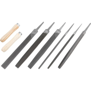 8" Double Cut Engineers File SET-8PCE - Toolsure®