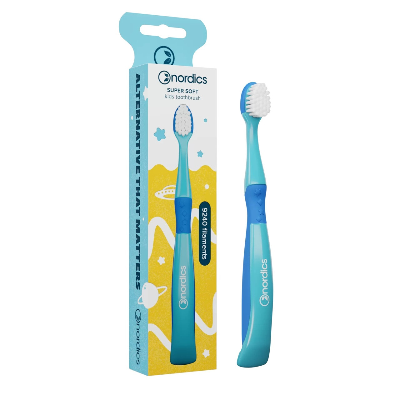 Nordics Toothbrush With Charcoal