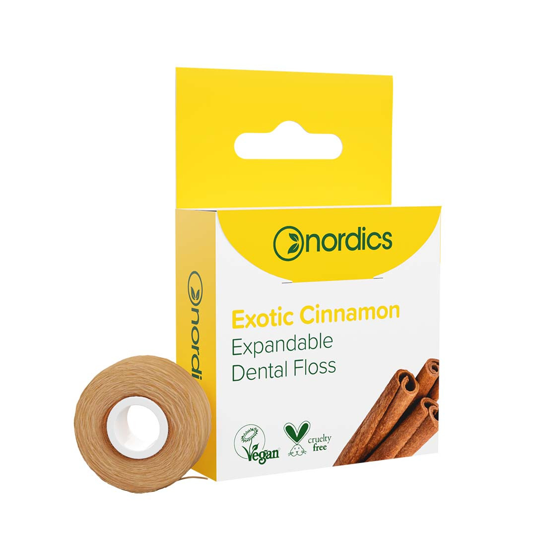 Expandable Dental Floss Cinnamon 30metres