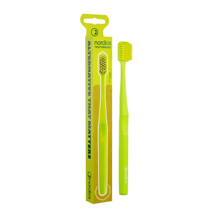 Premium Toothbrush Green - NATURELOVA