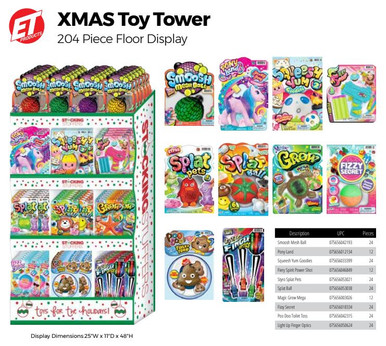 XMAS Toy Tower 204ct